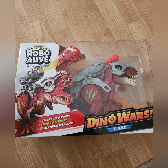 Zuru | Toys | New Zuru Robo Alive Real Life Robotic Pet T Rex Walks ...